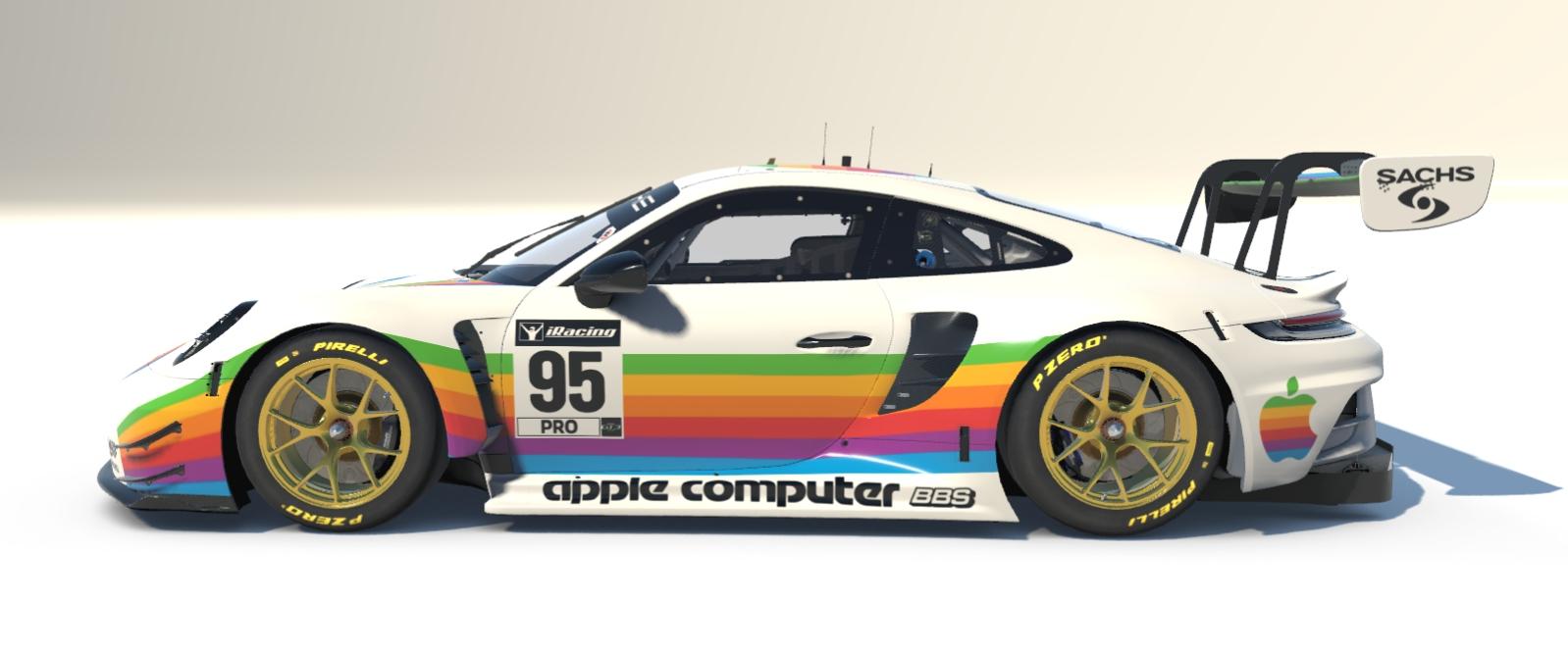 Porsche 992r GT3 Apple by Don Craig - Trading Paints
