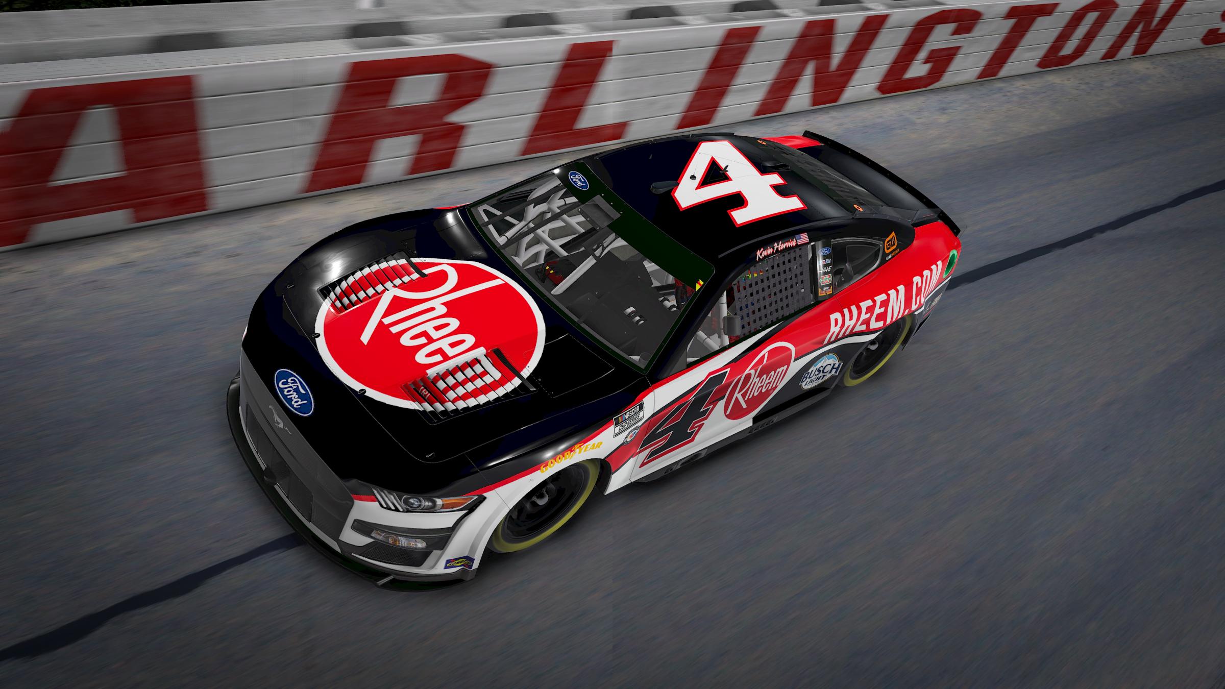 Kevin Harvick 2023 Rheem car Sim Stamp # by Noah B. - Trading Paints