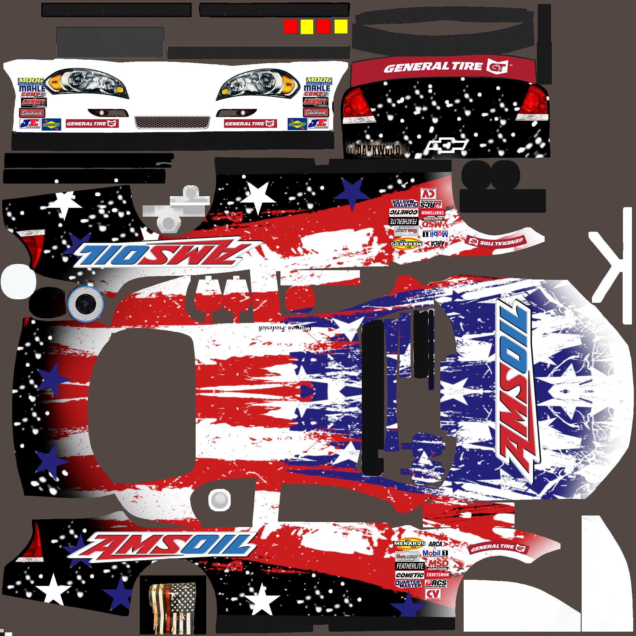 Chevrolet Impala SS Class B Amsoil by Chris D. - Trading Paints