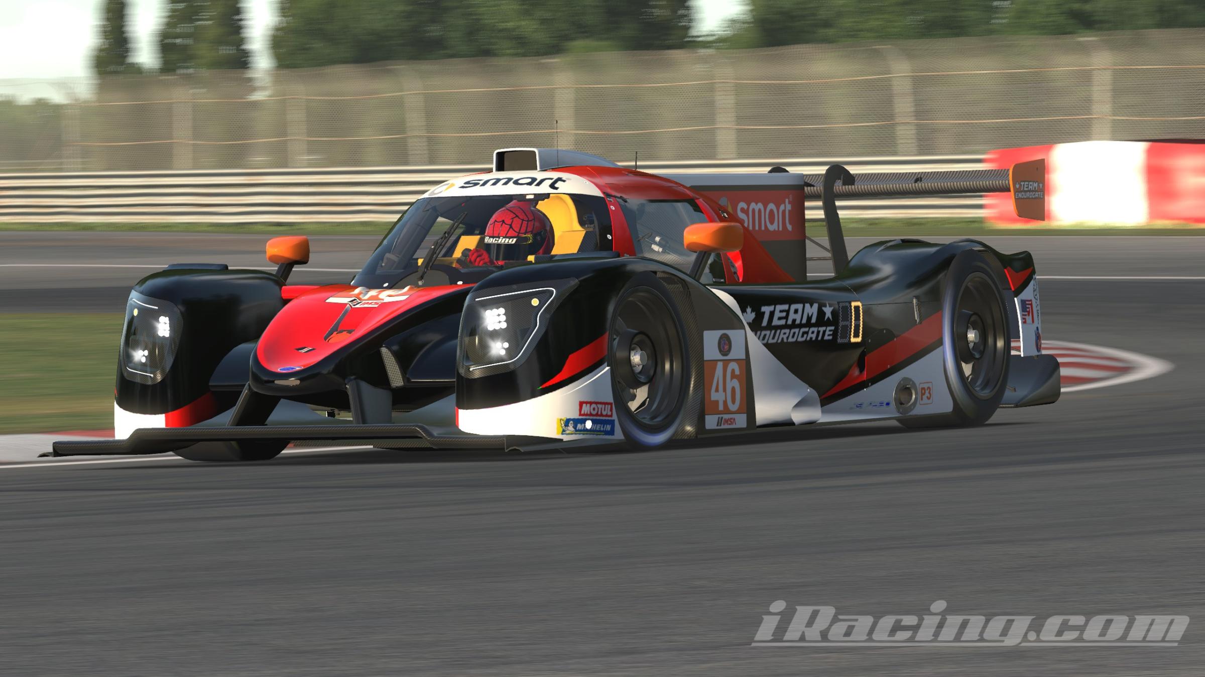 Red Smart Car LMP3 Team Endurogate by Steven P Ellis - Trading Paints