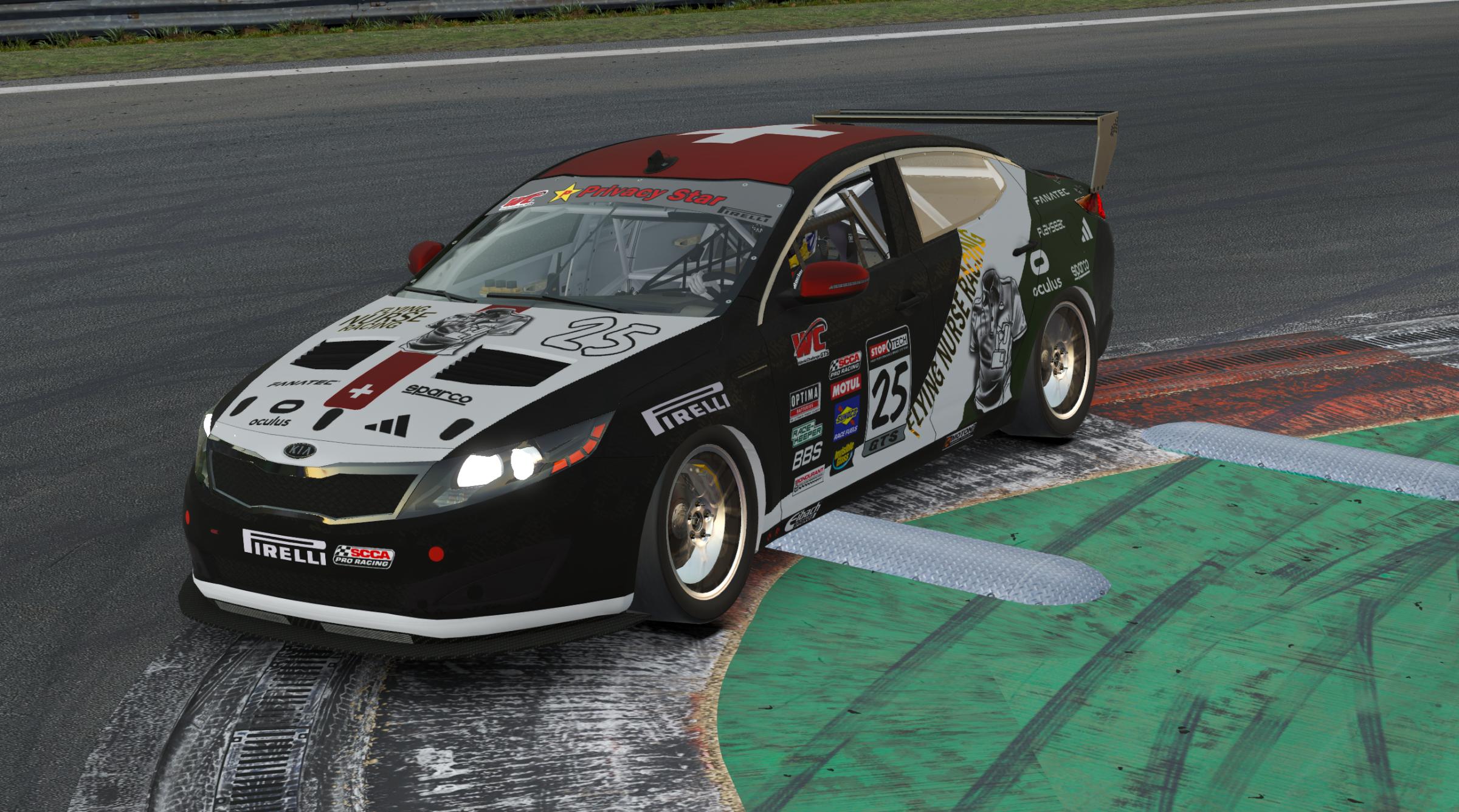 Kia Optima Flying Nurse Racing Livery by Patrice Nydegger - Trading Paints