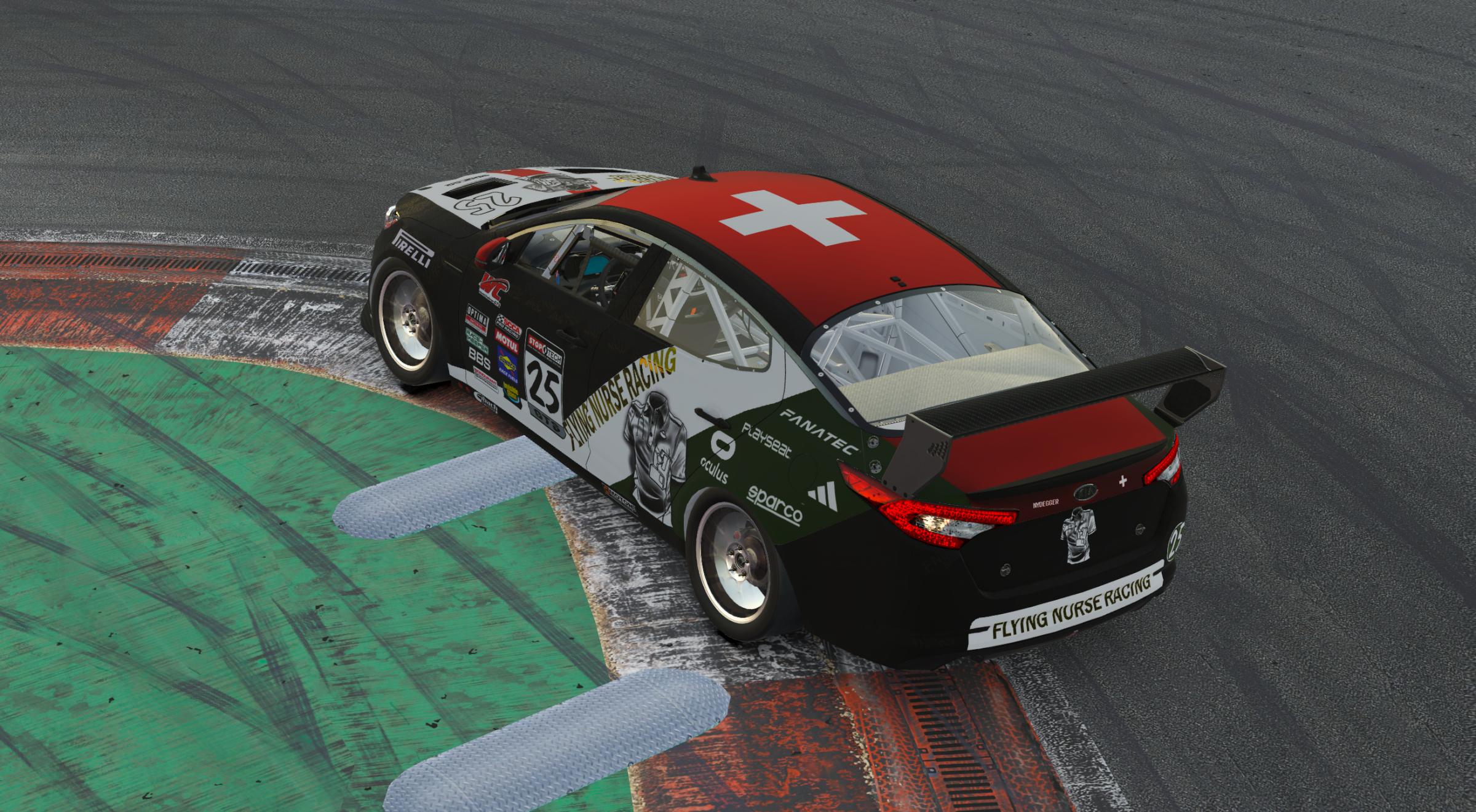 Kia Optima Flying Nurse Racing Livery by Patrice Nydegger - Trading Paints