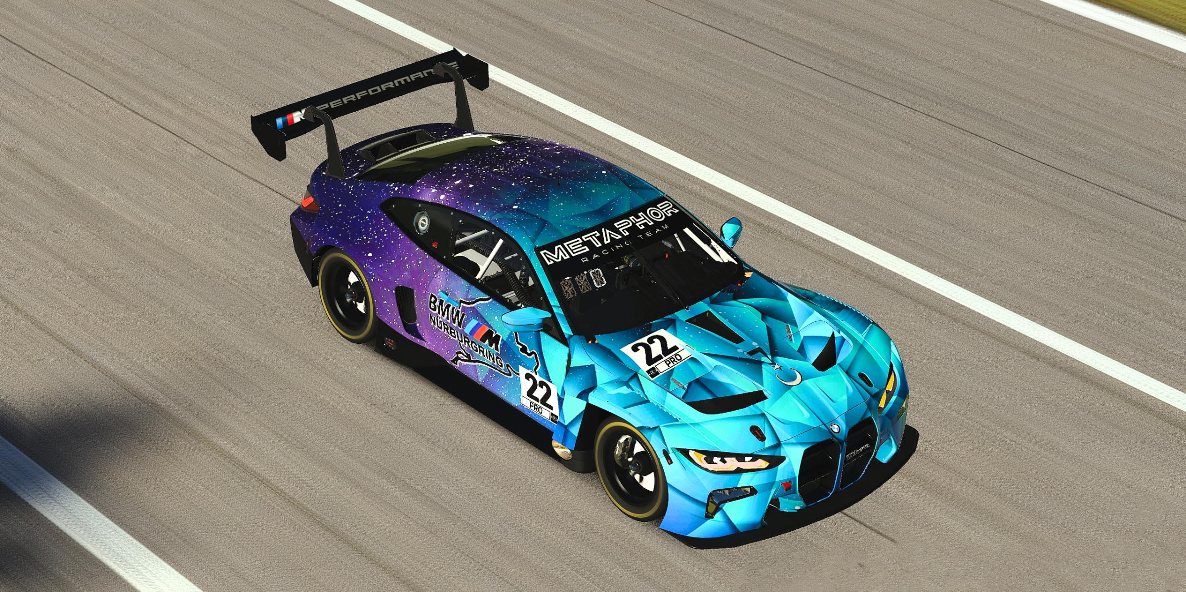 Nürburgring Purple Galaxy | METAPHOR Racing Team | Test Design by Ali ...