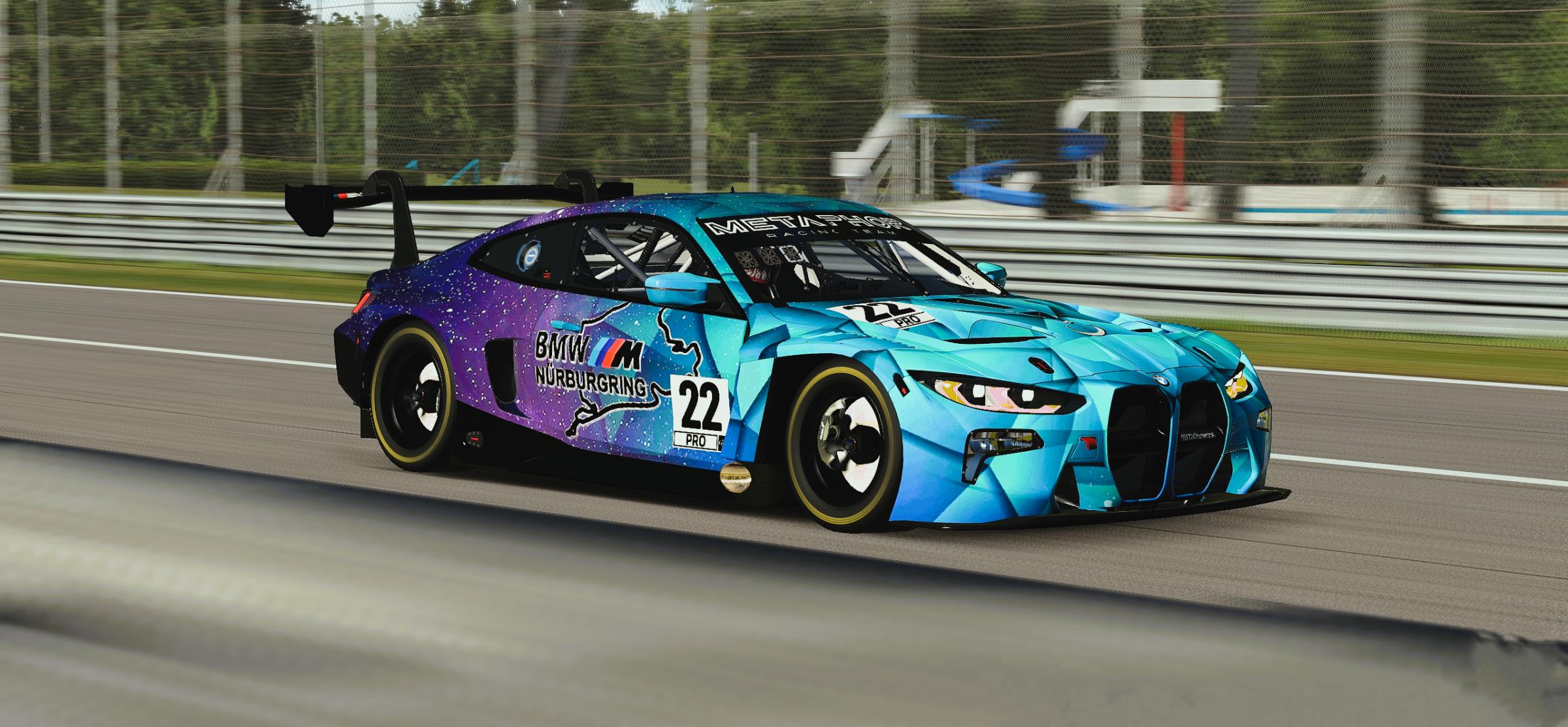 Nürburgring Purple Galaxy | METAPHOR Racing Team | Test Design by Ali ...