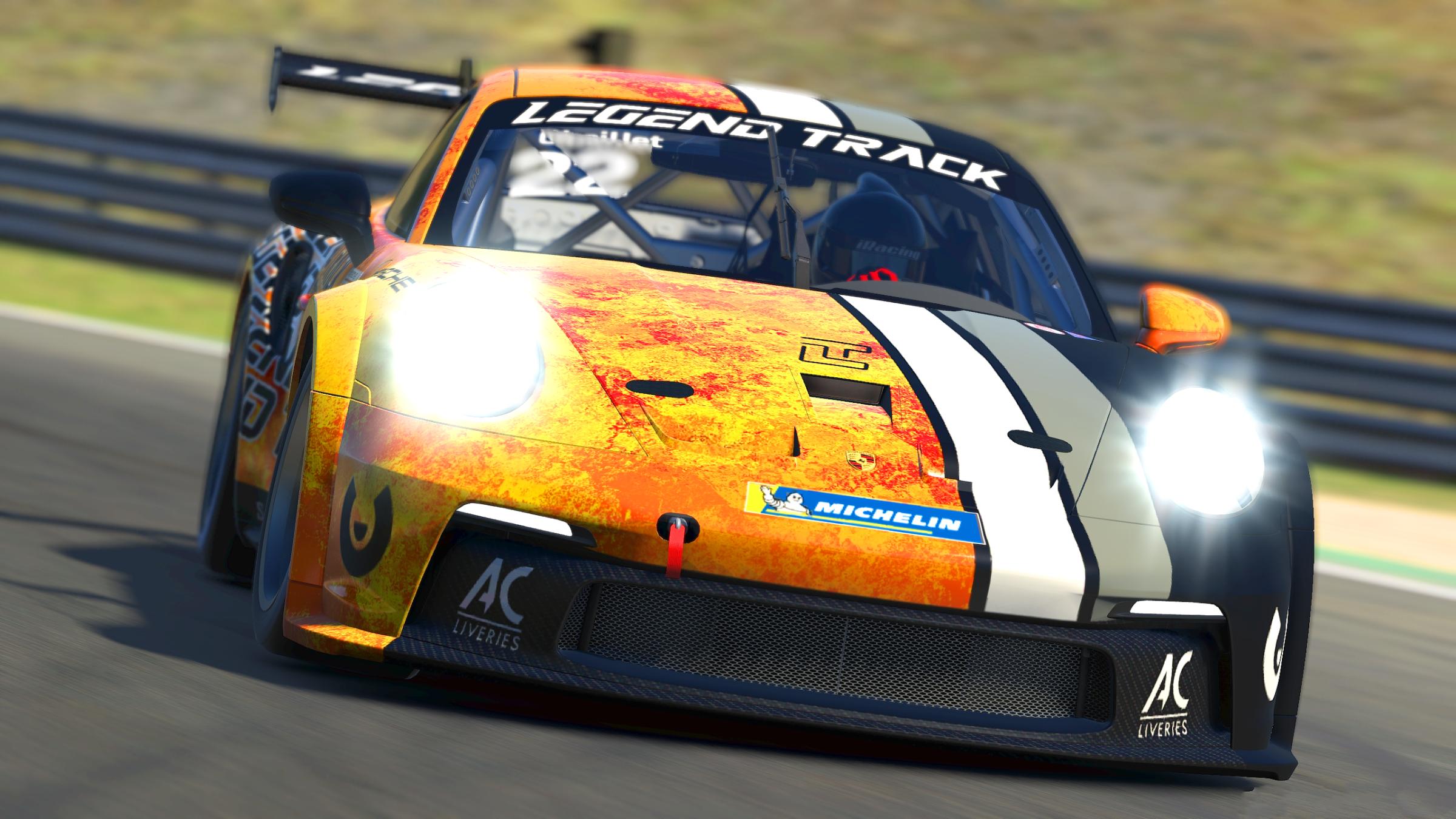 Porsche 992 GT3 Cup - Legend Track Colmar by Sandro C. - Trading Paints