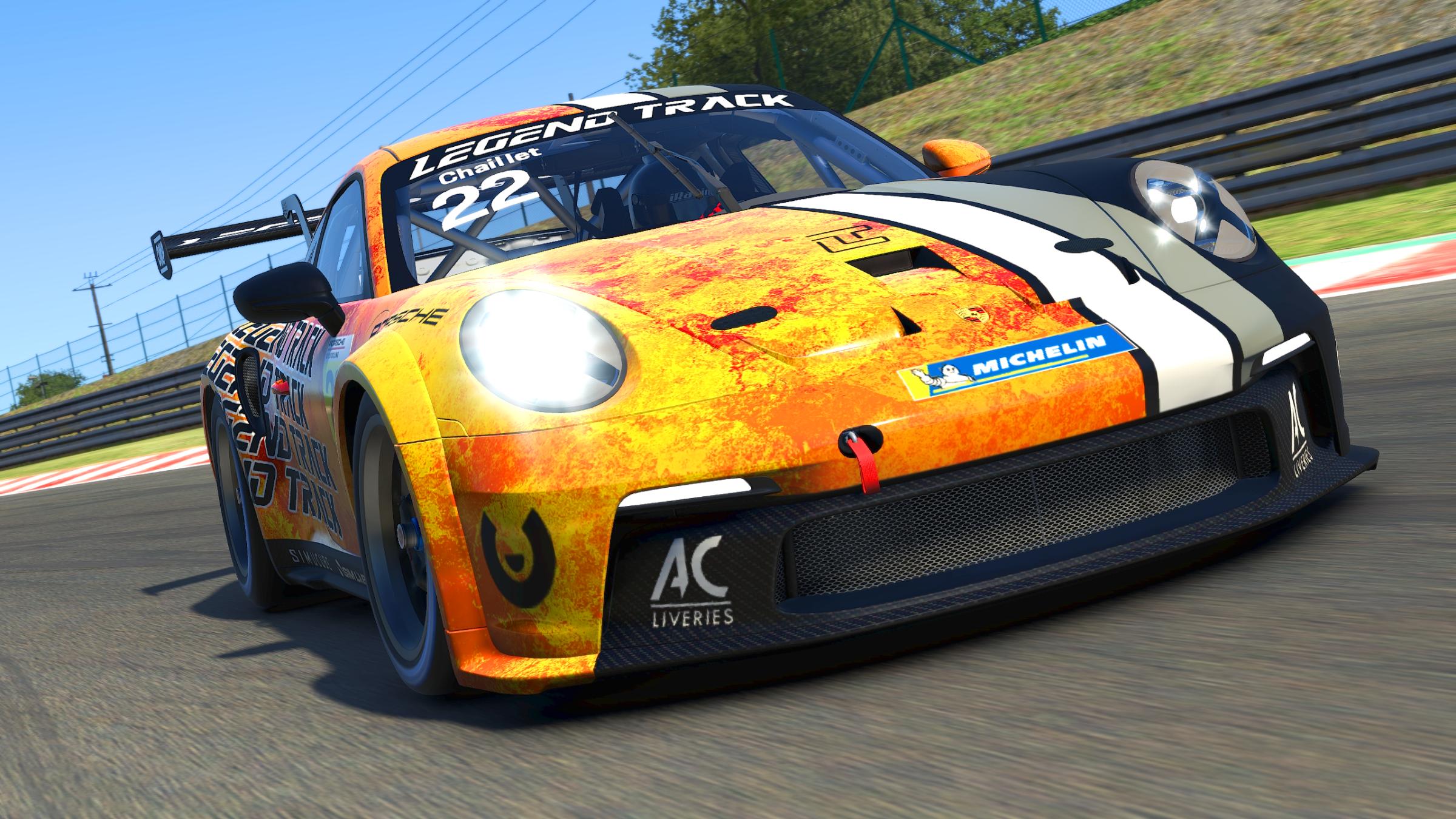 Porsche 992 GT3 Cup - Legend Track Colmar by Sandro C. - Trading Paints