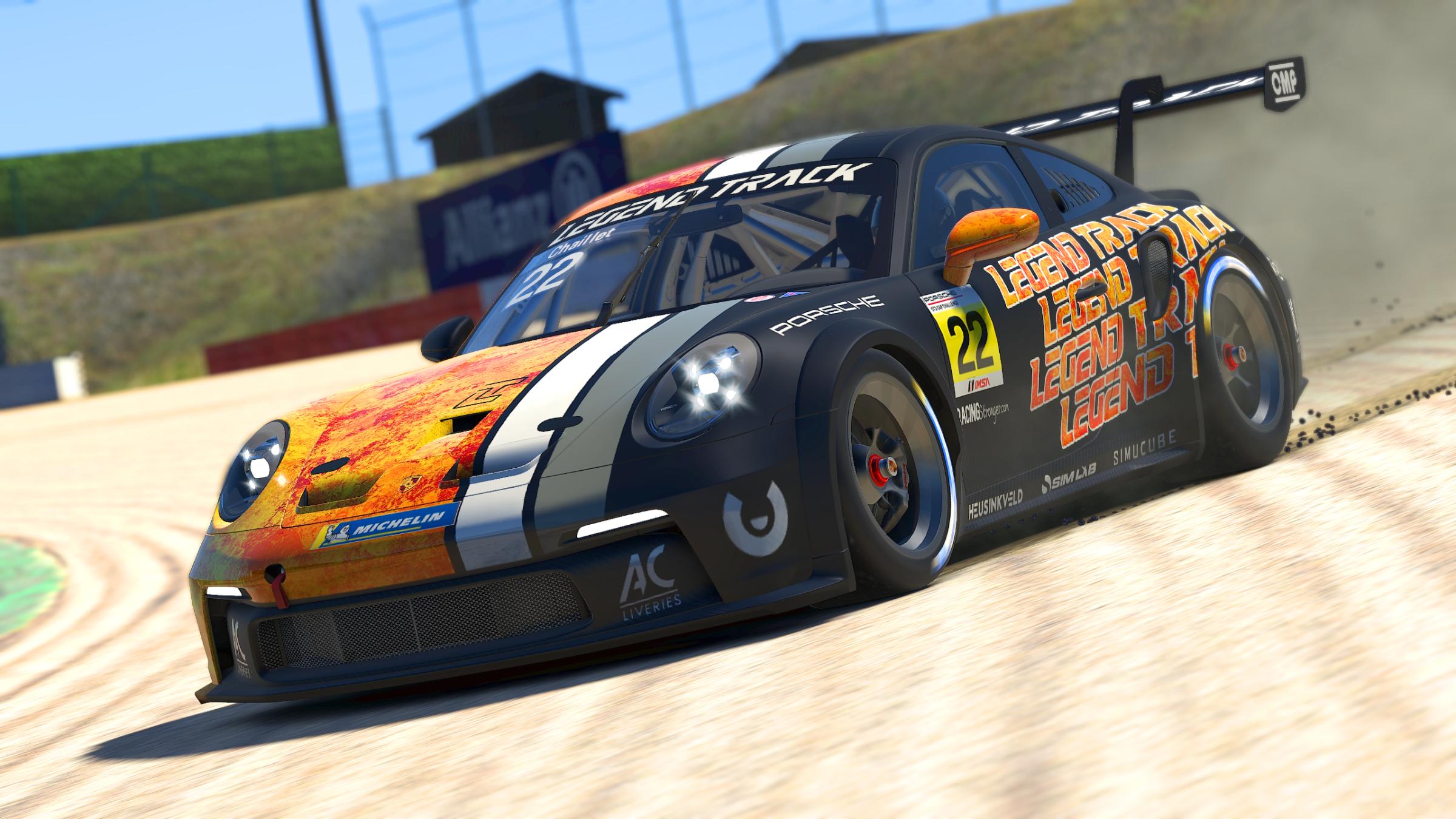 Porsche 992 GT3 Cup - Legend Track Colmar by Sandro C. - Trading Paints