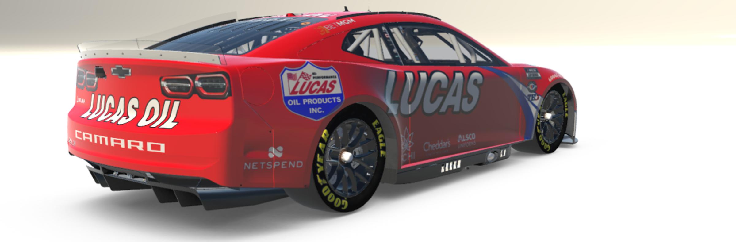 SimStamp - Kyle Busch - Fictional - RCR - Richard Childress Racing - LUCAS Oil - 2023 Cup Series ...