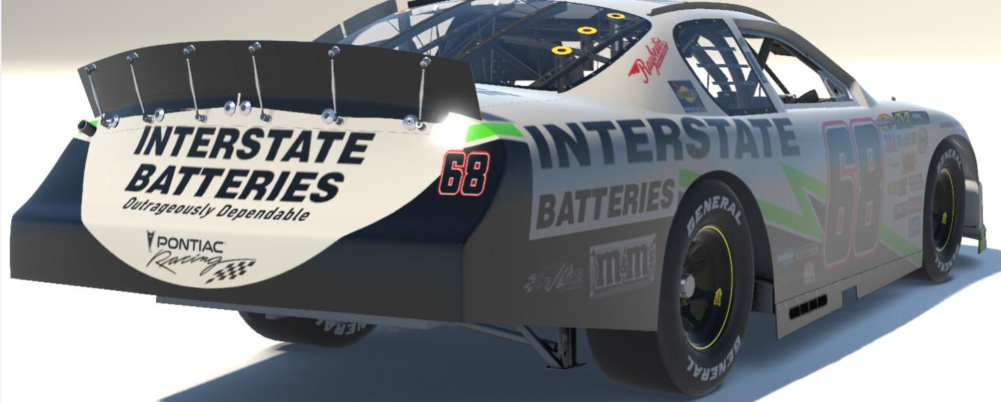 Interstate Batteries Arca Car by Victor S. - Trading Paints