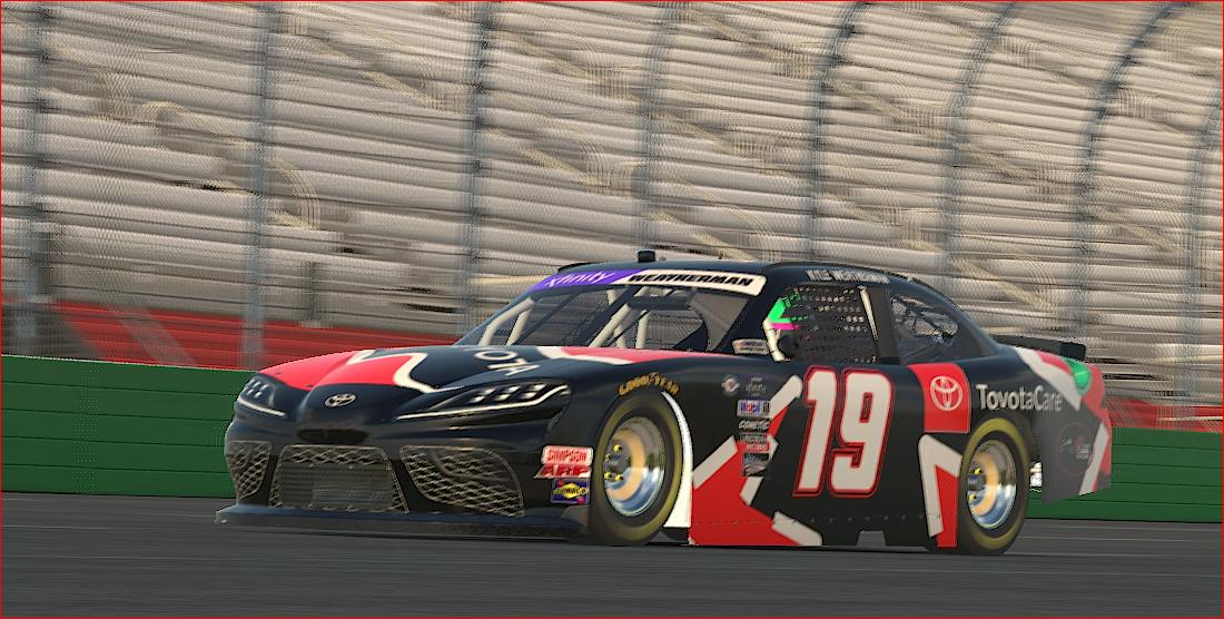 Kyle Weatherman JGR 19 Toyota - No custom by Ash Nettle - Trading Paints