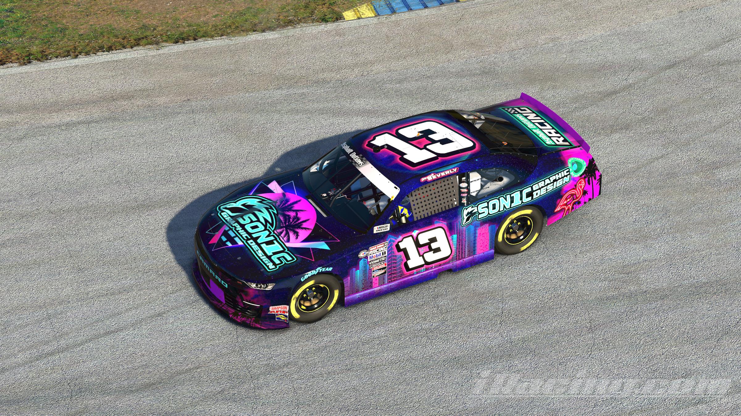 son1c graphic design asphalt outlaws by Nathan C. - Trading Paints