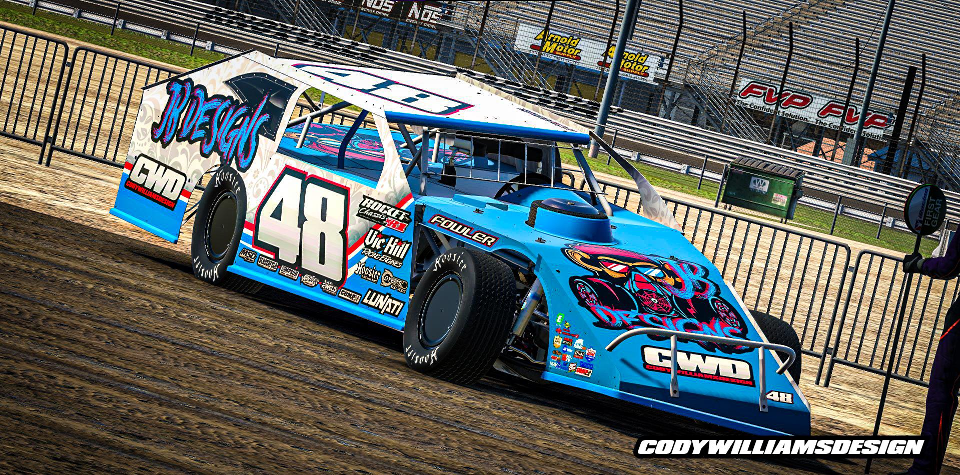John Fowler UMP Modified! by Cody G Williams - Trading Paints
