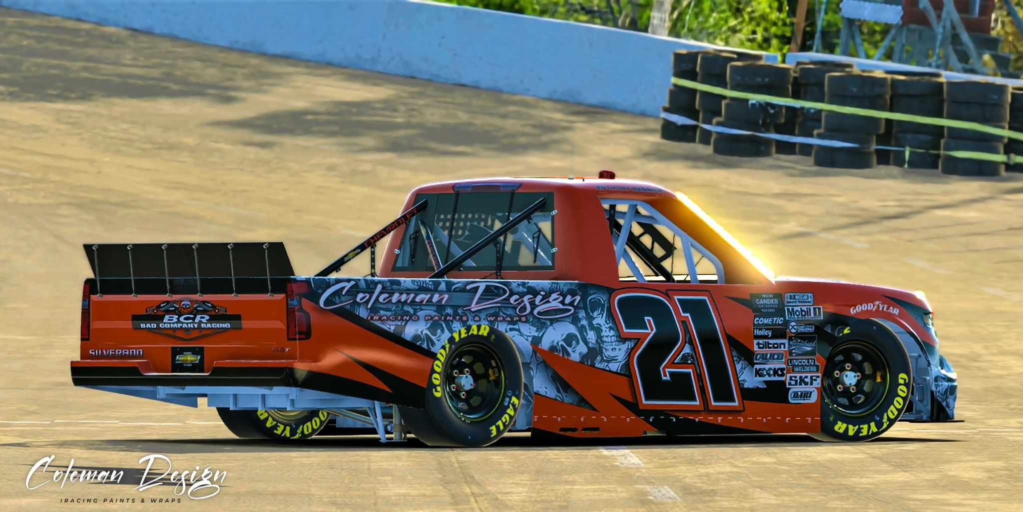 Anthony Rennicks Chevrolet Silverado by Justin Coleman - Trading Paints