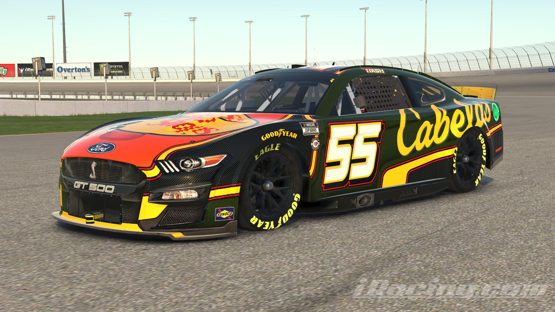 Cooper Nash 2023 NASCAR Cup Series Ford Mustang by Jason Furqueron ...