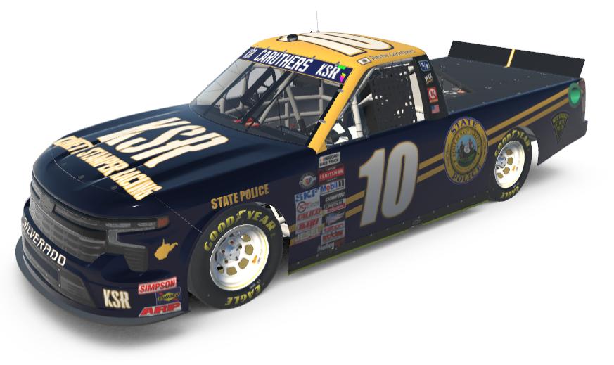 Caruthers - WVSP Silverado 10 by Brian Bussard - Trading Paints