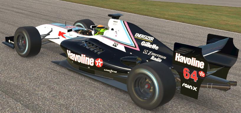 1990 Newman/Haas Racing Mario Andretti by Matthew Ponto - Trading Paints