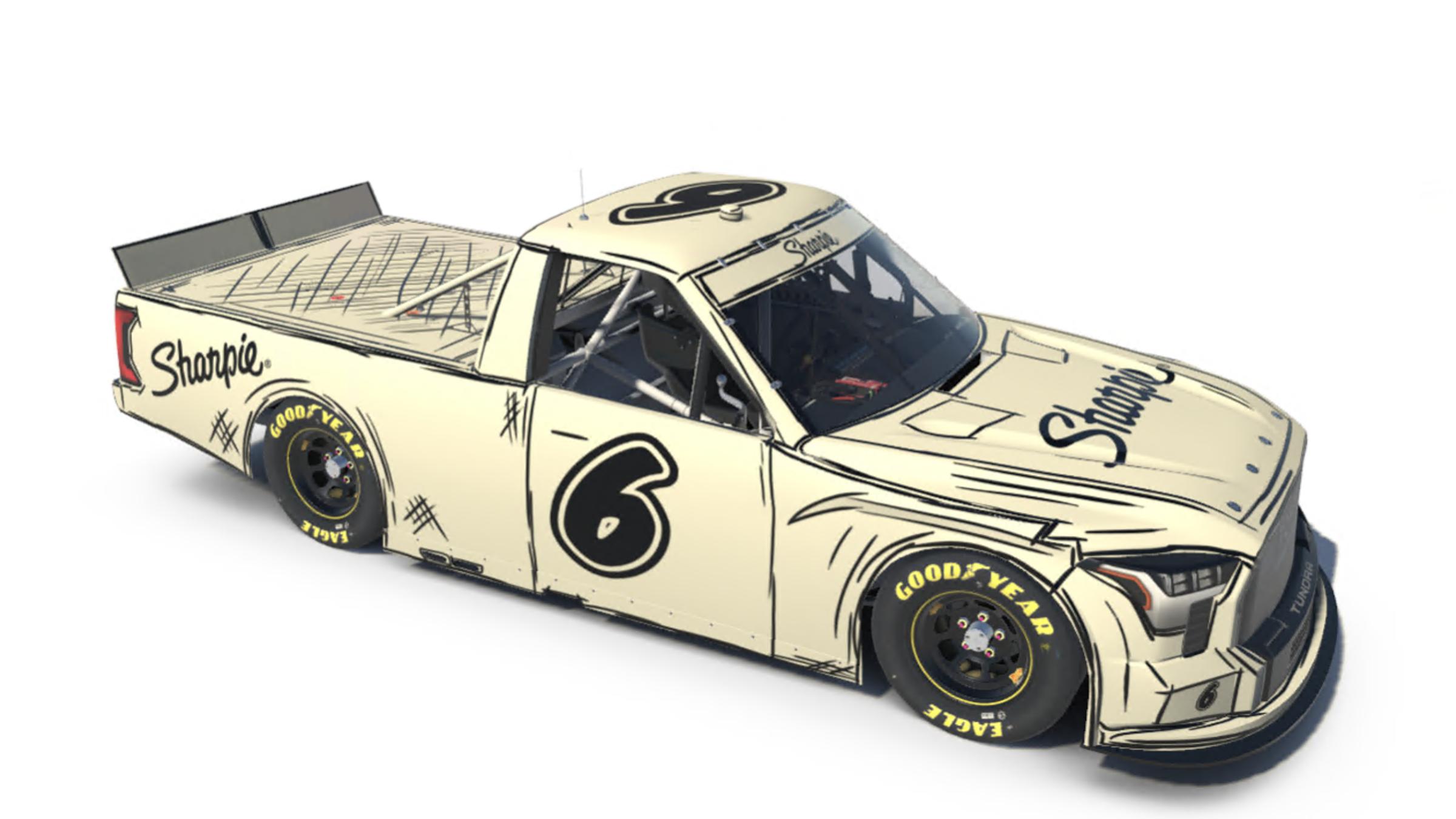 Sharpie Toyota by Clifton Channell - Trading Paints