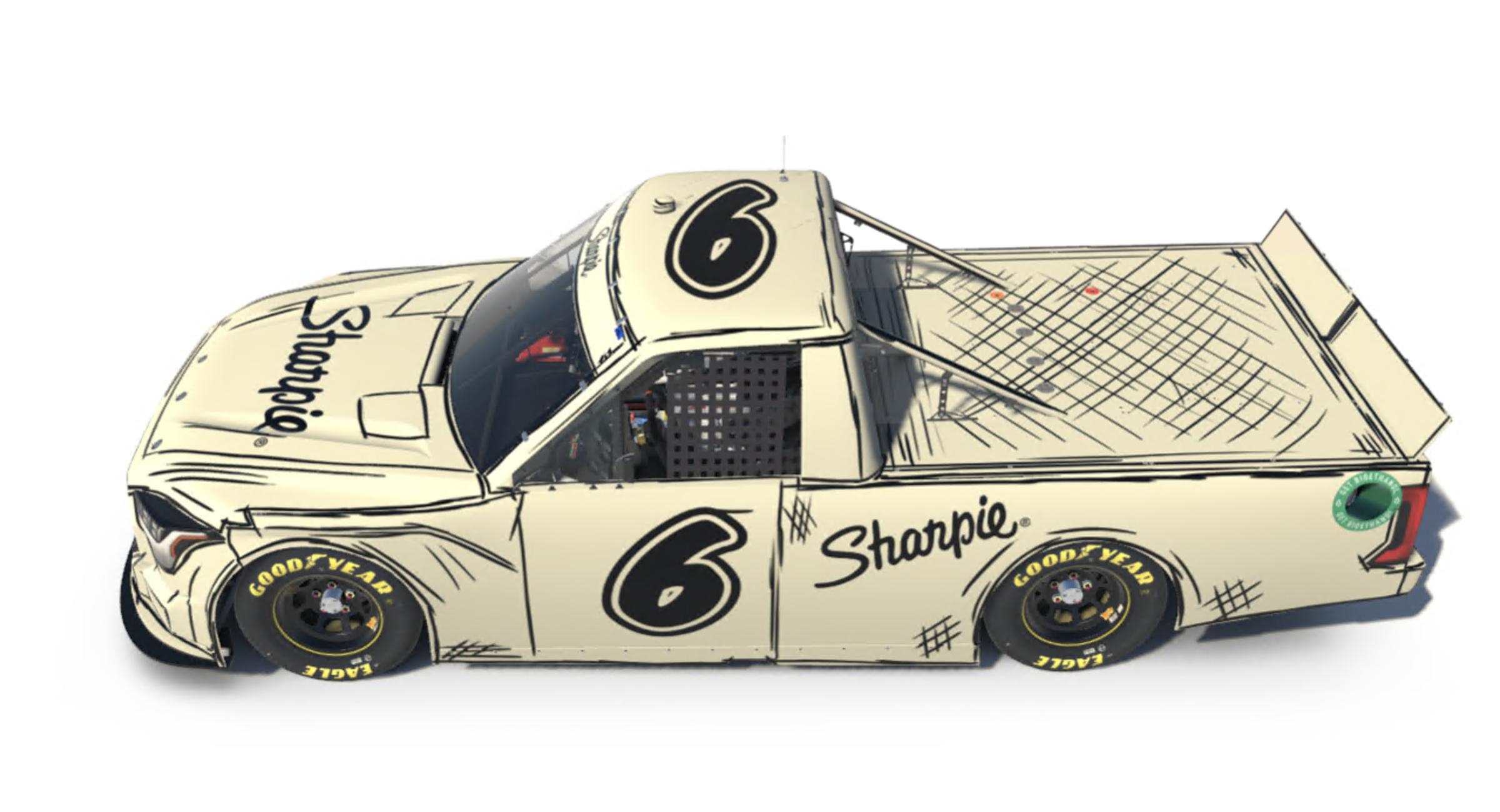 Sharpie Toyota by Clifton Channell - Trading Paints