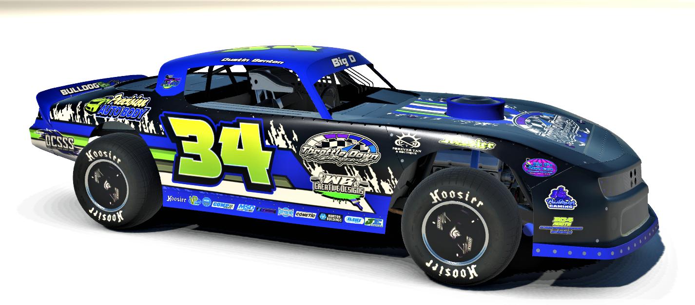 Dustin Benton Norris style DSS Dk Blue by Wade B. - Trading Paints