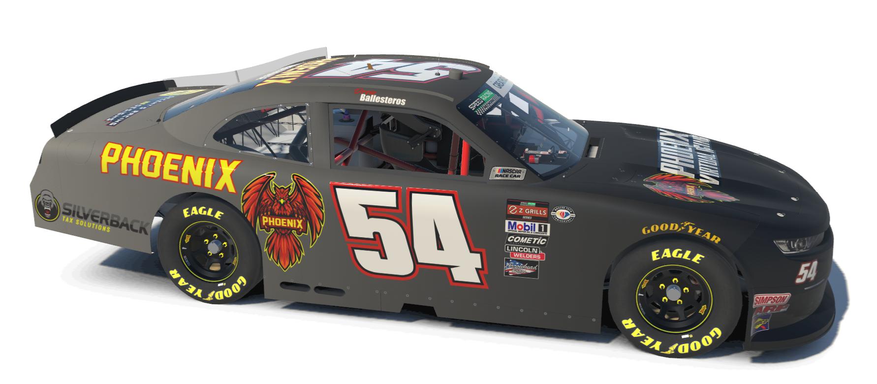 DrewB PhoenixVRacing SRNXfinity54 by Matthew Greathouse - Trading Paints
