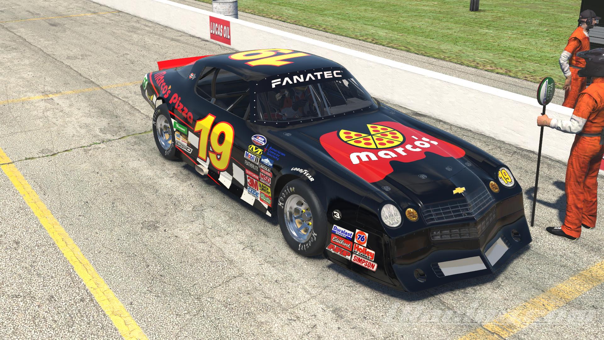 Marcos Pizza Street Stock by Don Henry III - Trading Paints