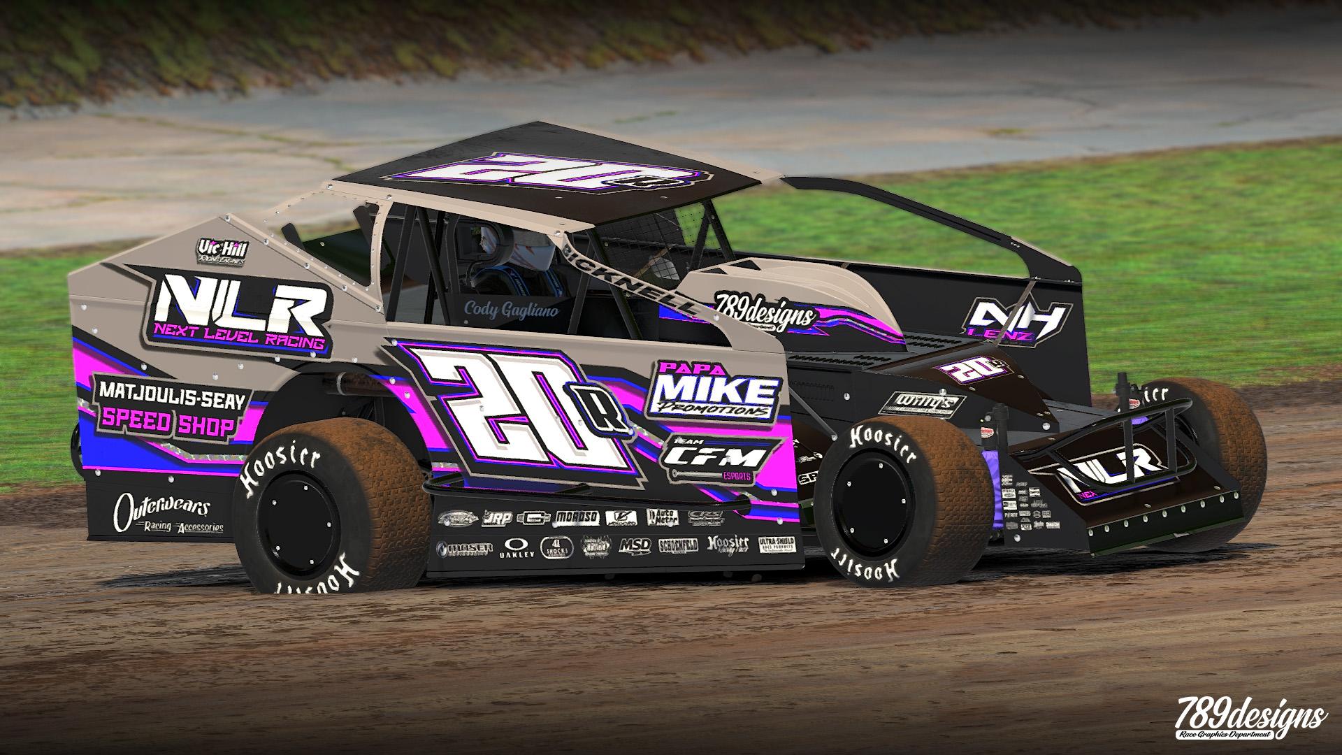 Cody Gagliano Big Block Modified by Garrett Marshall - Trading Paints