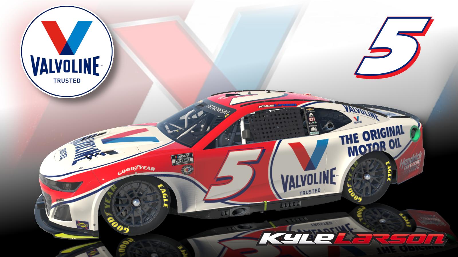 Kyle Larson 2023 Valvoline Camaro Fictional by Nathaniel O. - Trading ...