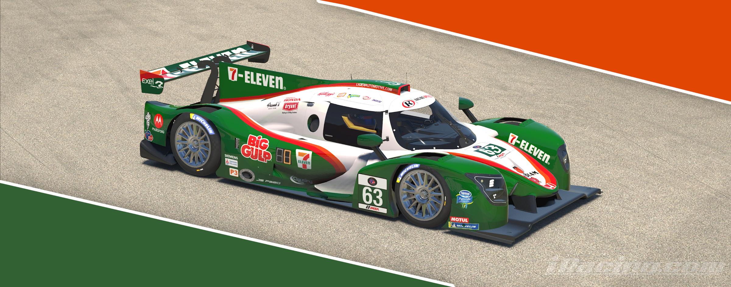 Tony Kanaan 7-Eleven, Big Gulp - Ligier by John Rubino - Trading Paints