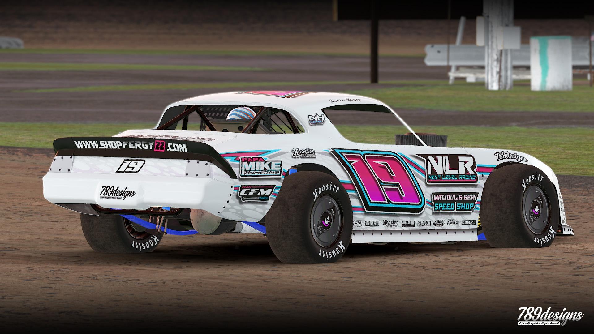 Jamie Massey Dirt Street Stock by Garrett Marshall - Trading Paints