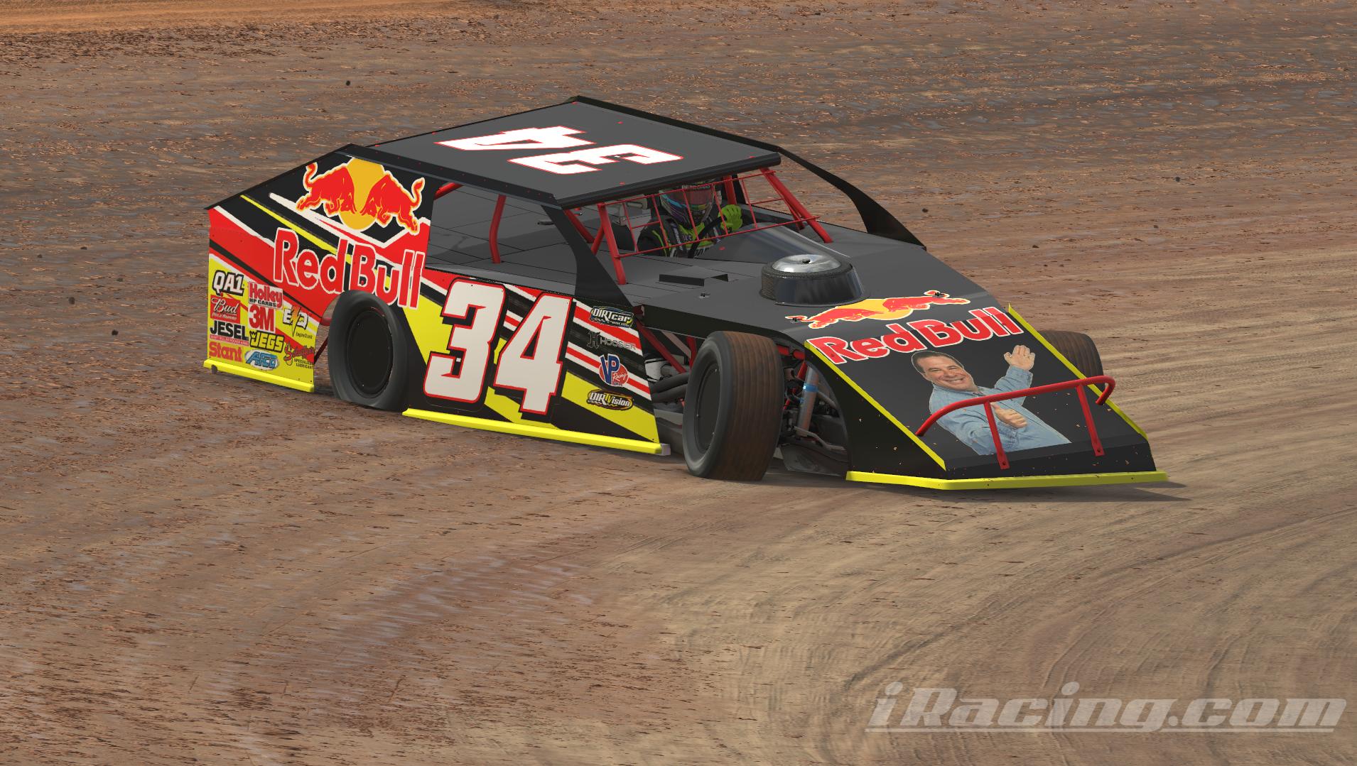 Red Bull #34 UMP Modified by Bobby B. - Trading Paints