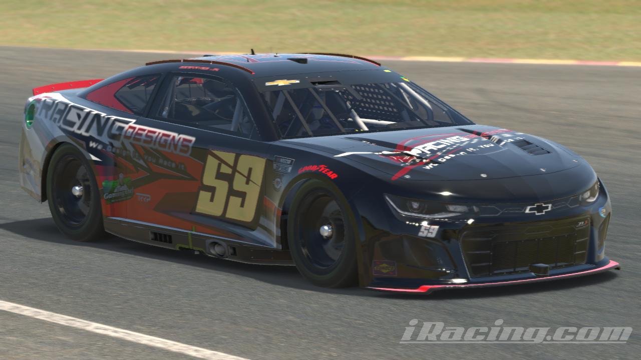 Fred Segraves #59 E Racing Designs Next Gen Camaro W/ Spec Map by Rob ...