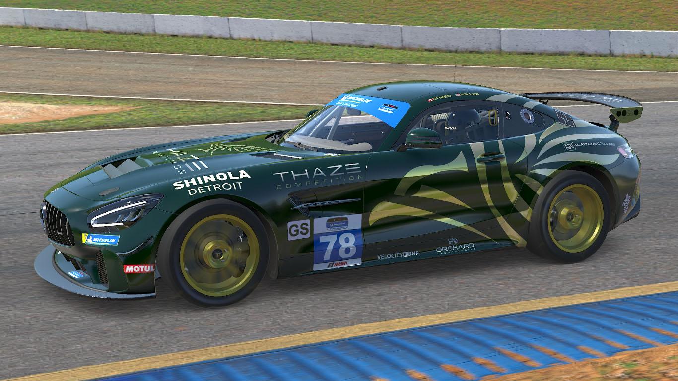 2023 Thaze Competition Mercedes AMG GT4 - IMSA Michelin Pilot by Andy ...