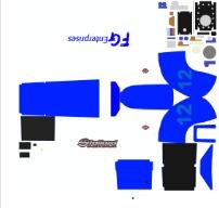 frank galusha #12 microsprint by Mason Hanel - Trading Paints