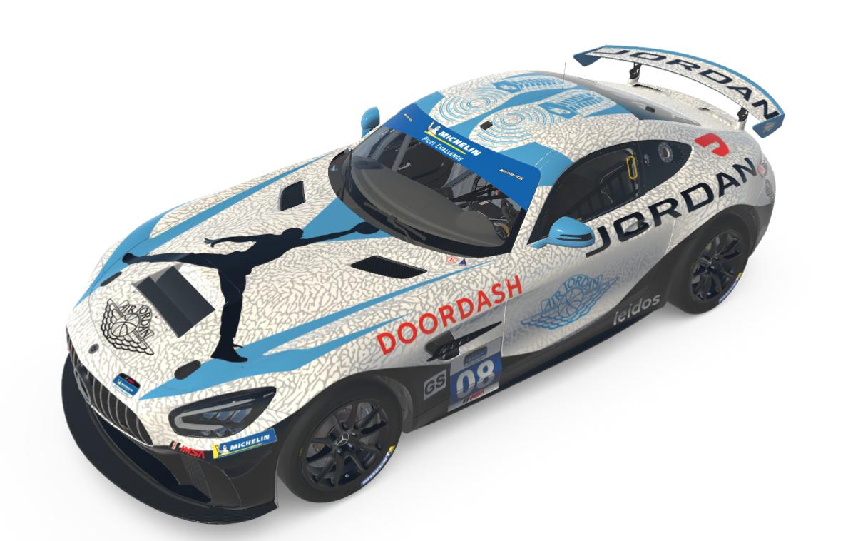 JORDAN DOORDASH Mercedes AMG GT4 by Corey H. - Trading Paints