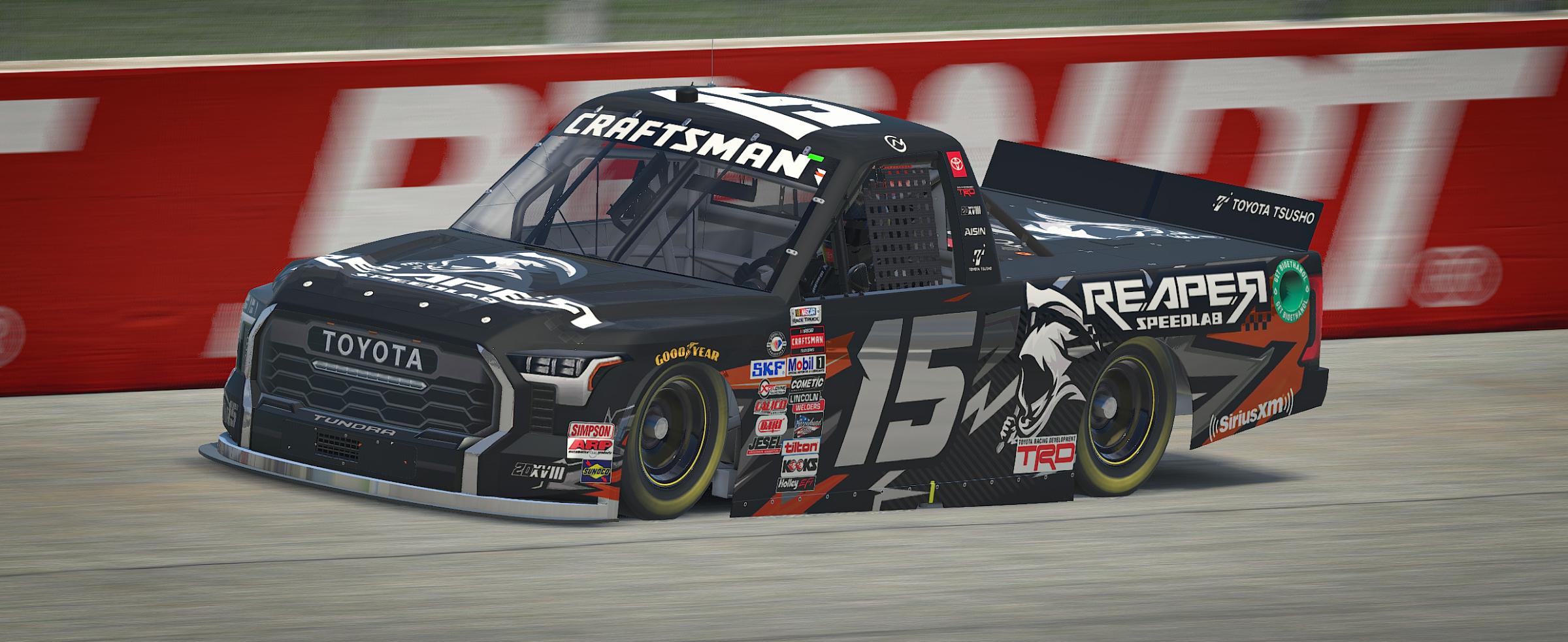 Nigel Christianson No. 15 Reaper Speedlab Toyota Tundra by Nigel ...
