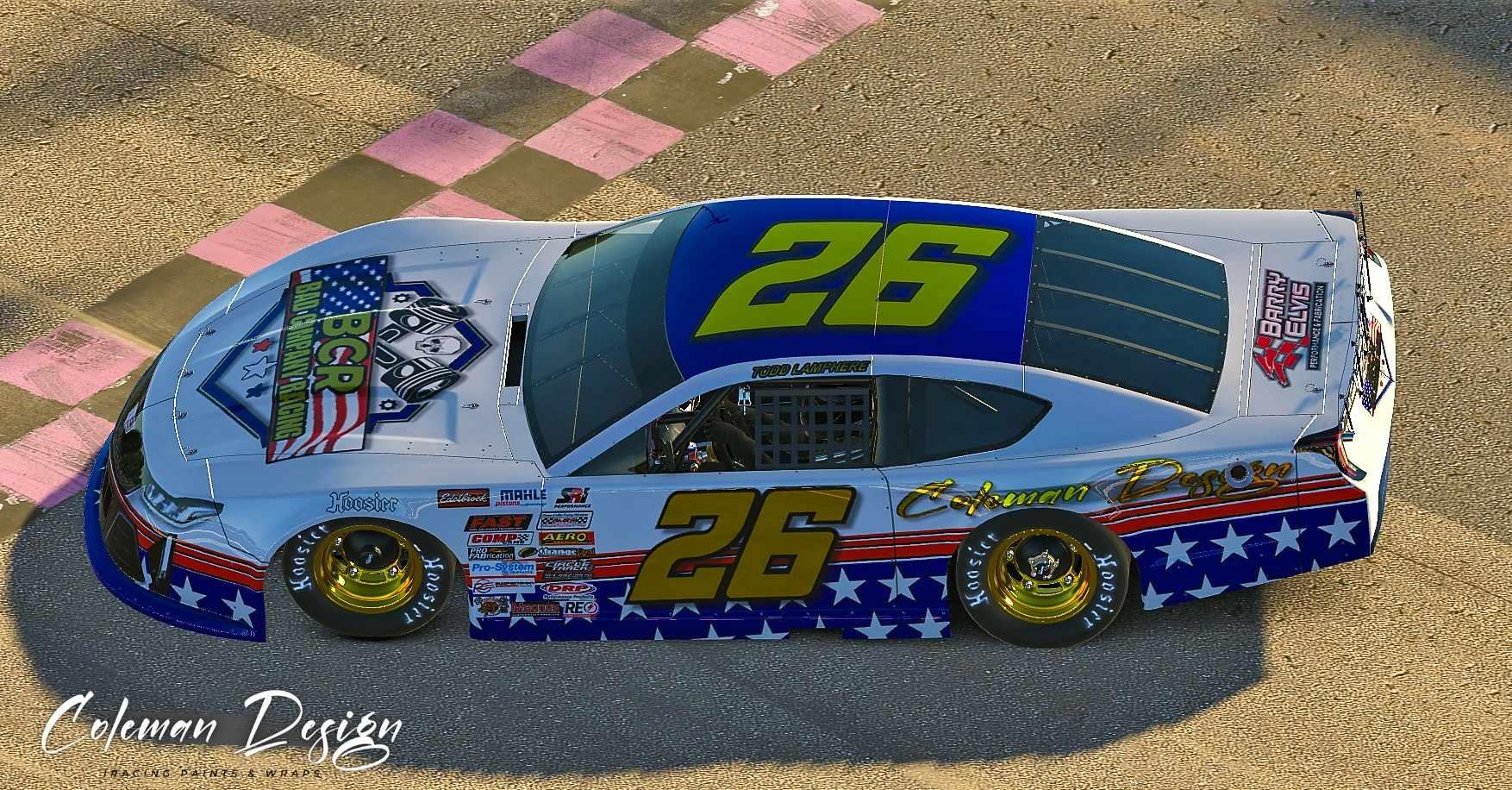 Todd USA SLM 26 by Justin Coleman - Trading Paints