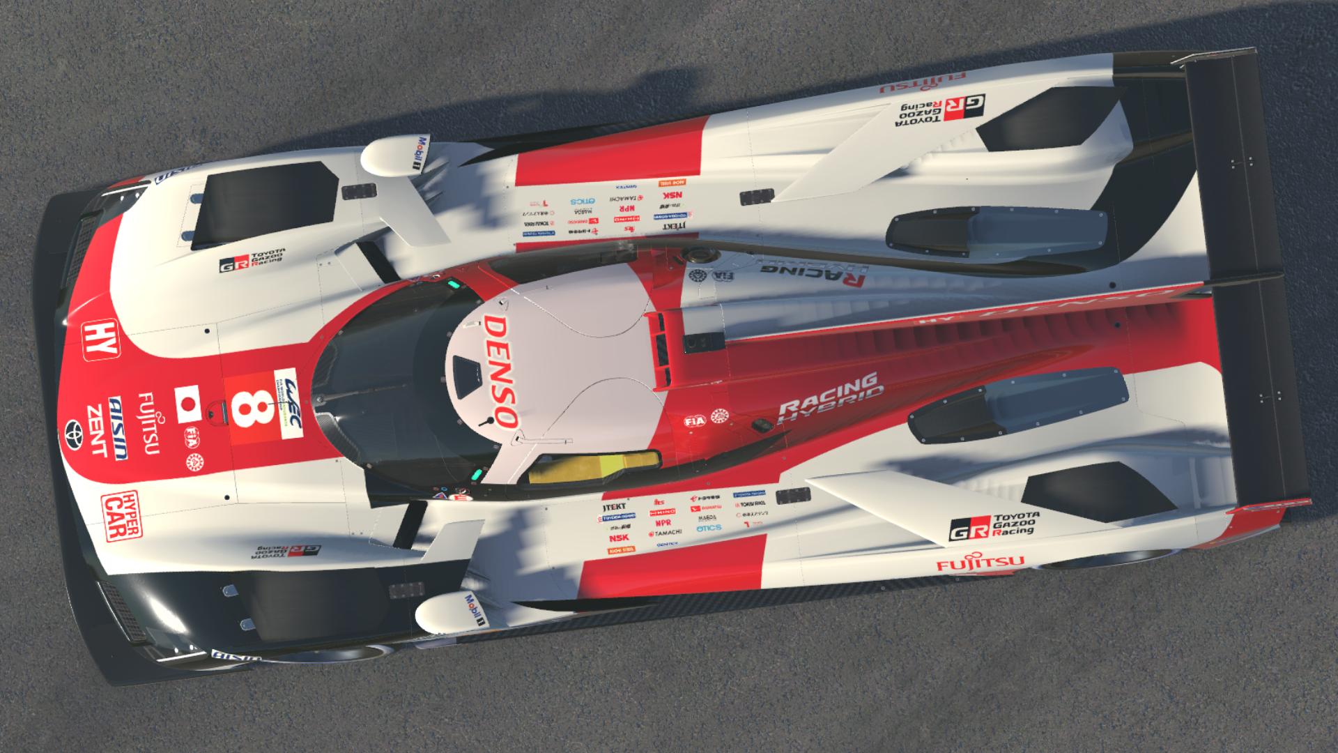 Toyota GR010 Hybrid Cadillac V-Series.R GTP by Jasper De Jong - Trading Paints