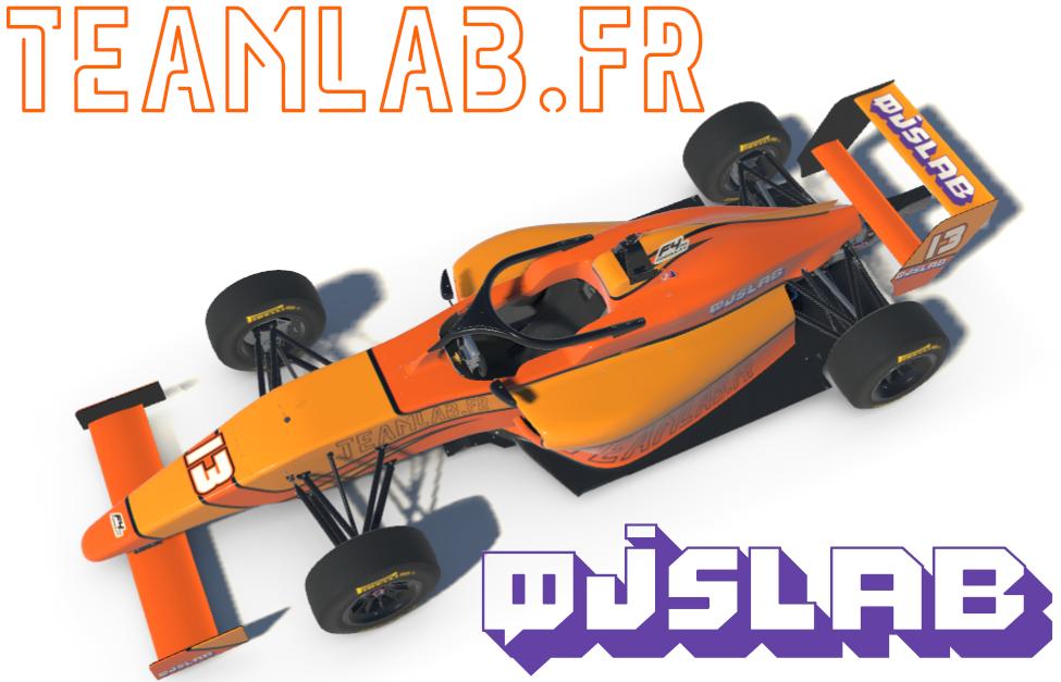 FIA F4 Team Lab Twitch JSLab by Jean Sébastien Labaune - Trading Paints