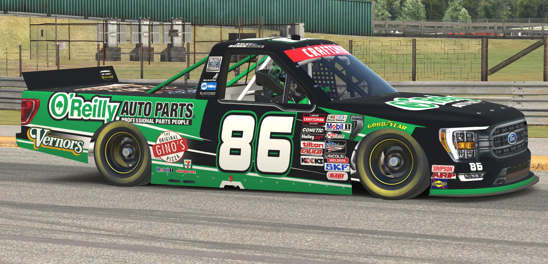 OReilly Auto Parts Ford F-150 by Riley Rosenbrook - Trading Paints