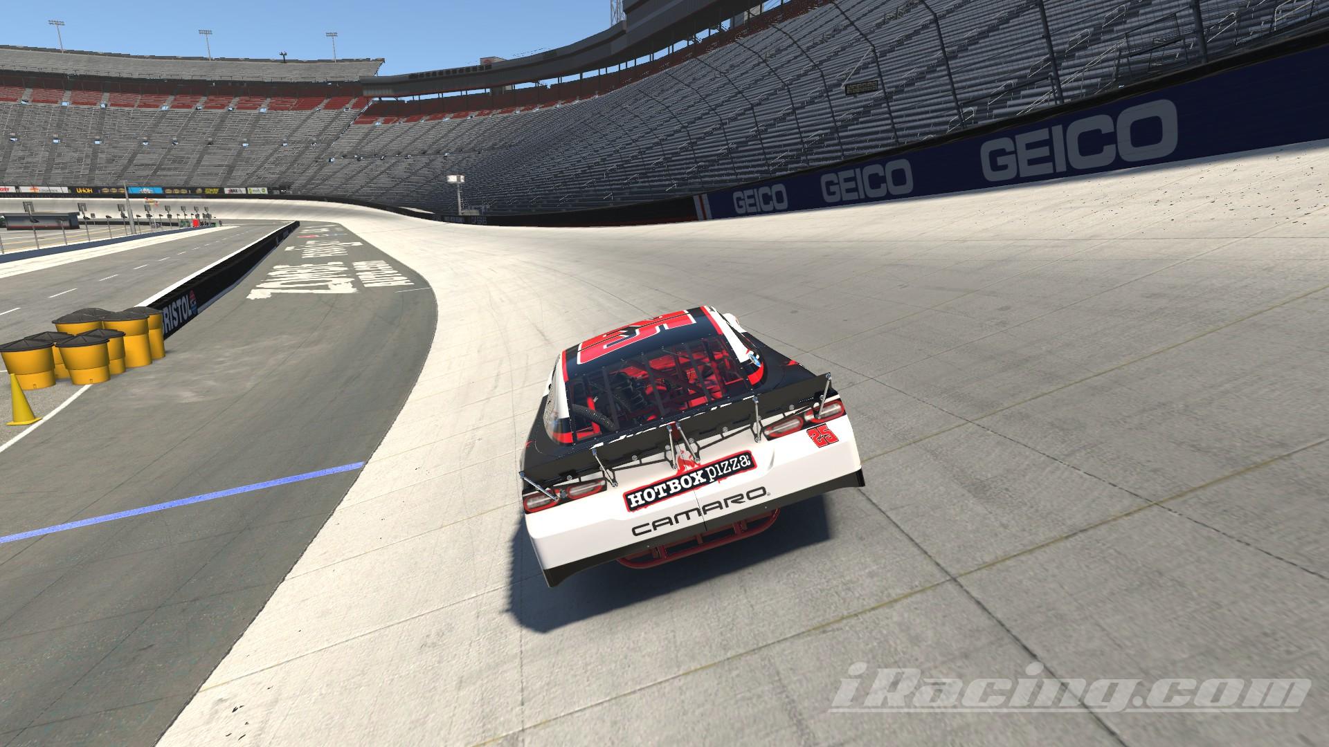 Hotbox Pizza Late Model Stock Camaro by Kendrick Hom - Trading Paints