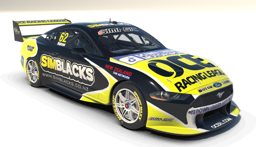 OCE SimBlacks - Enduro Edition by Oliver Robson - Trading Paints