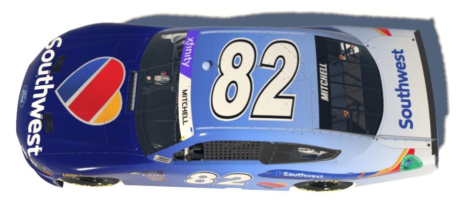 Southwest Airlines Xfinity Ford Mustang by Michael M. - Trading Paints