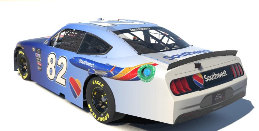 Southwest Airlines Xfinity Ford Mustang by Michael M. - Trading Paints