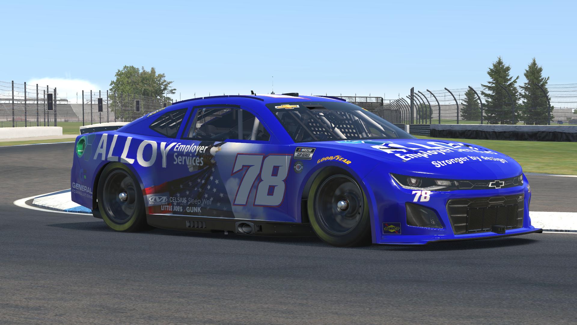 Josh Williams 2023 Alloy Employer Services LFM #78 Concept by Jonathan ...