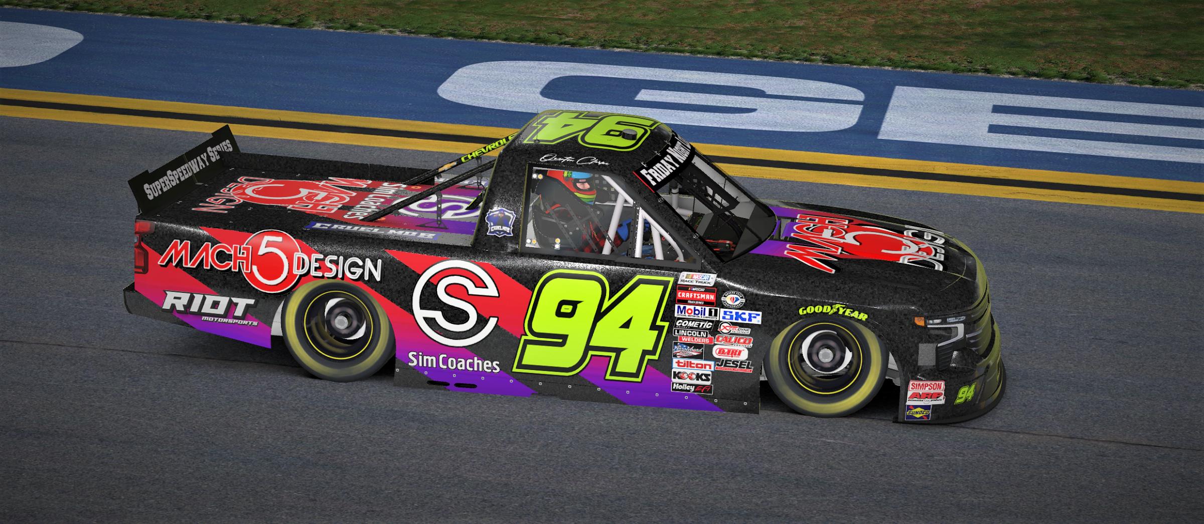 Mach 5 Design / Sim Coaches FNL #94 by Quenton A C. - Trading Paints