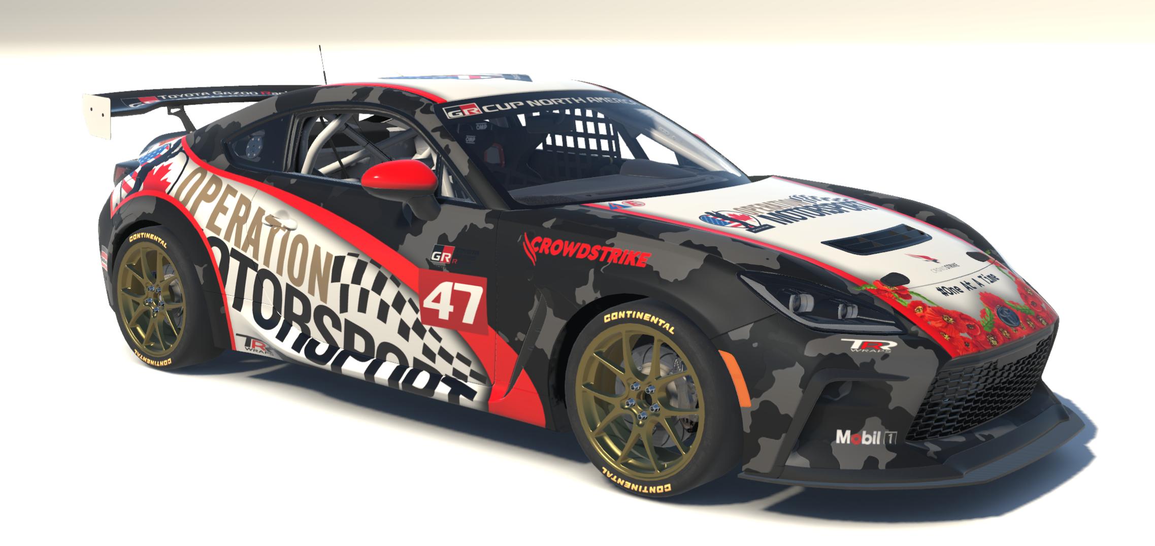 Operation Motorsport GR86 by Tyler R. - Trading Paints