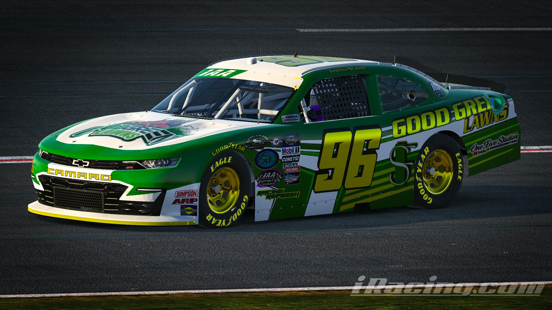 Joshua Staudt Xfinity Car Green by Randy B. - Trading Paints