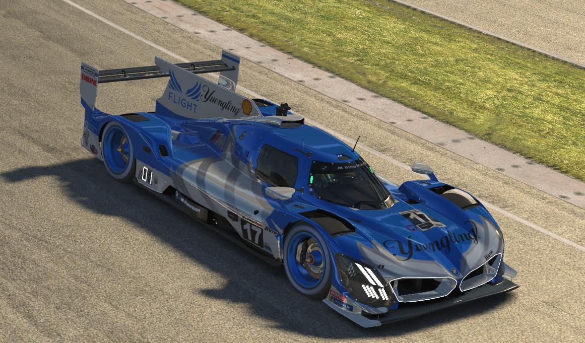 Yuengling Flight BMW N V8 Hybrid LMdh by Bill Shurmatz - Trading Paints