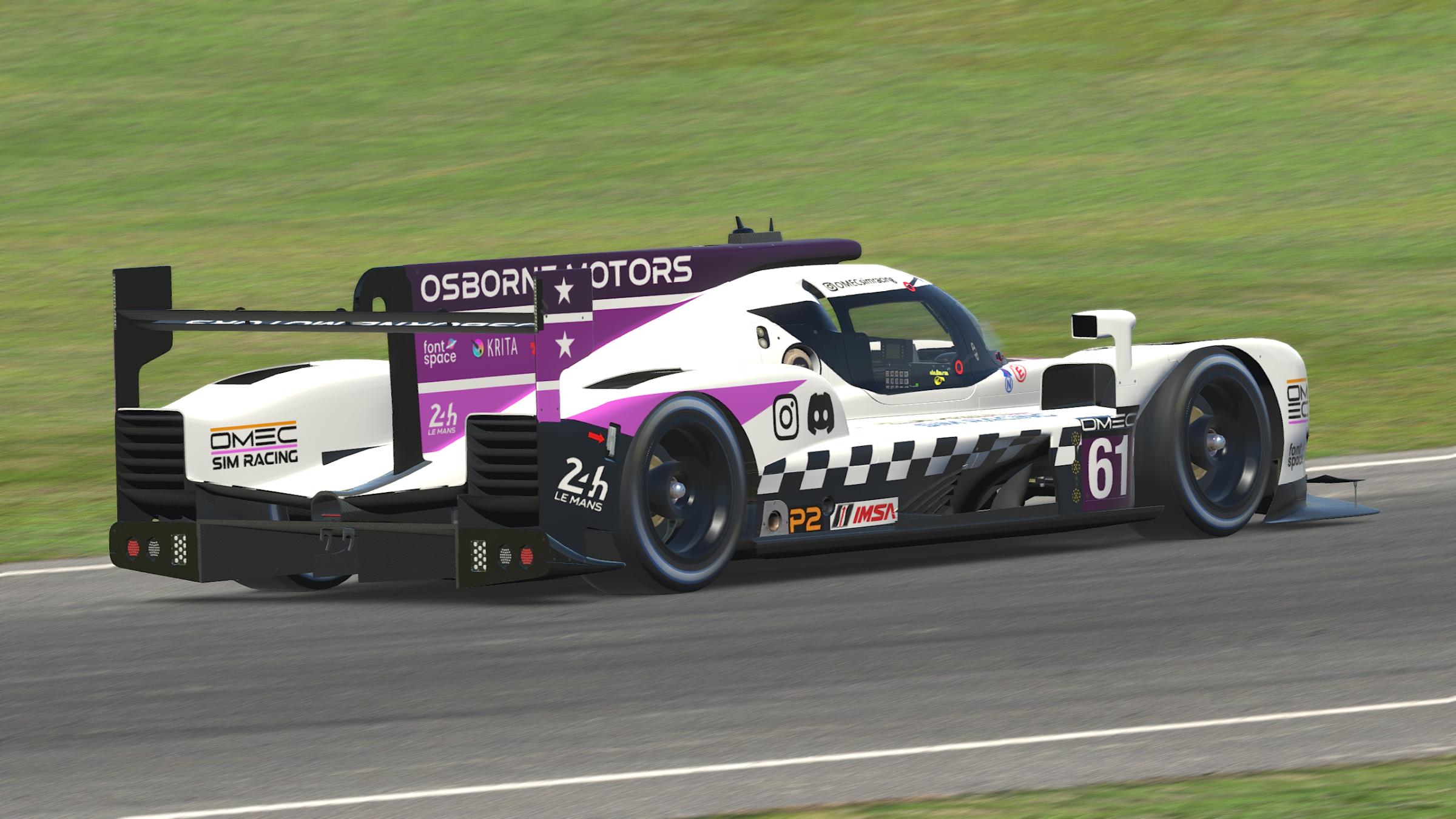 OMEC Dallara P217 "Valencia" v1.1 by Patrick Cantrell - Trading Paints