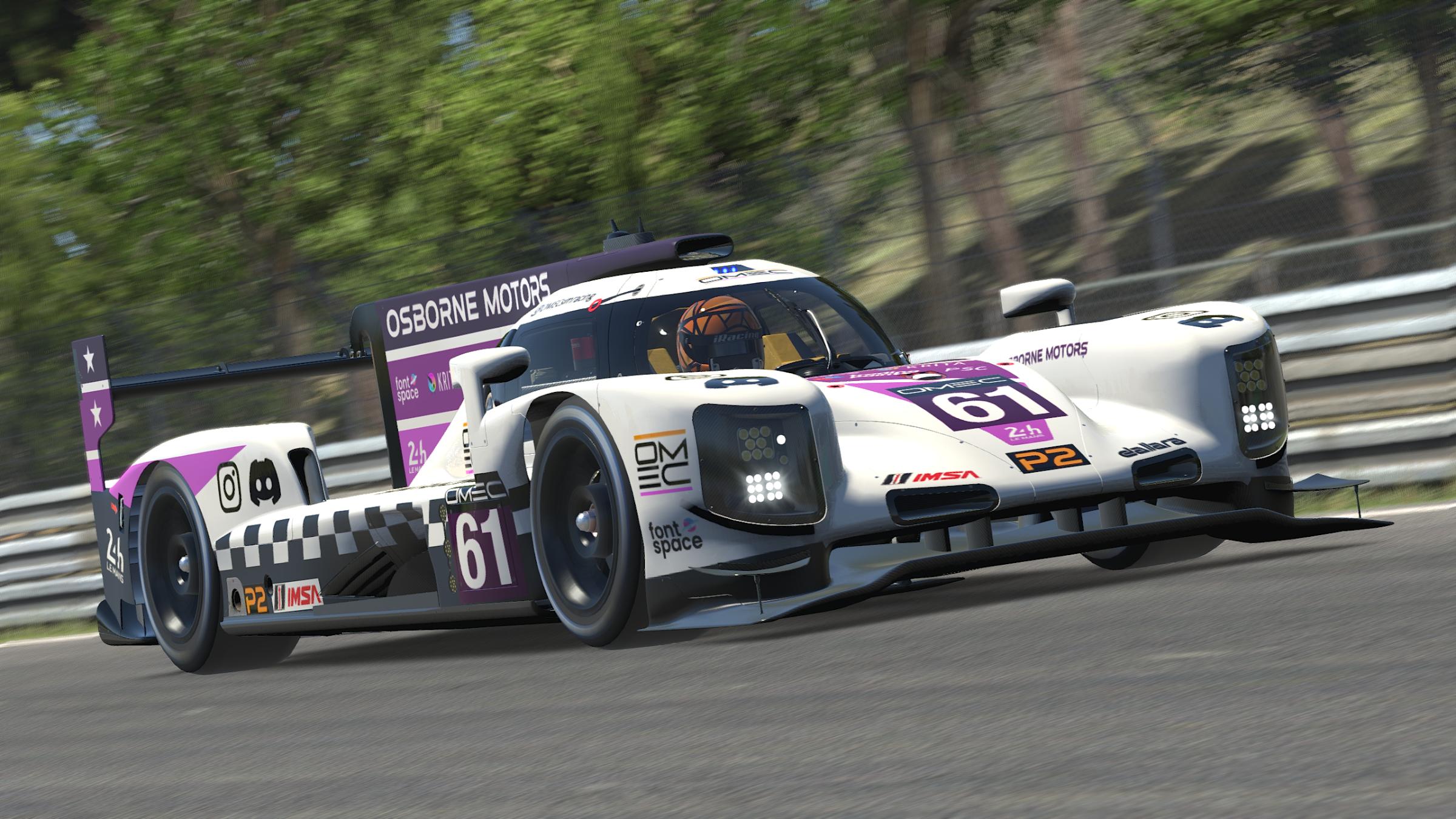 OMEC Dallara P217 "Valencia" v1.1 by Patrick Cantrell - Trading Paints